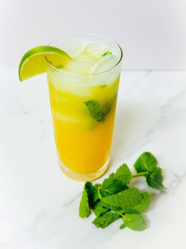 Mango Mojito Mocktail | Simple Summer Recipe - Soberish